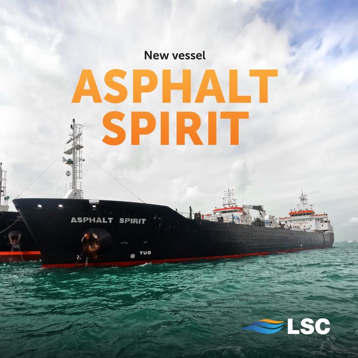 Exciting News: LSC Welcomes New Vessel - ASPHALT SPIRIT! We are ...